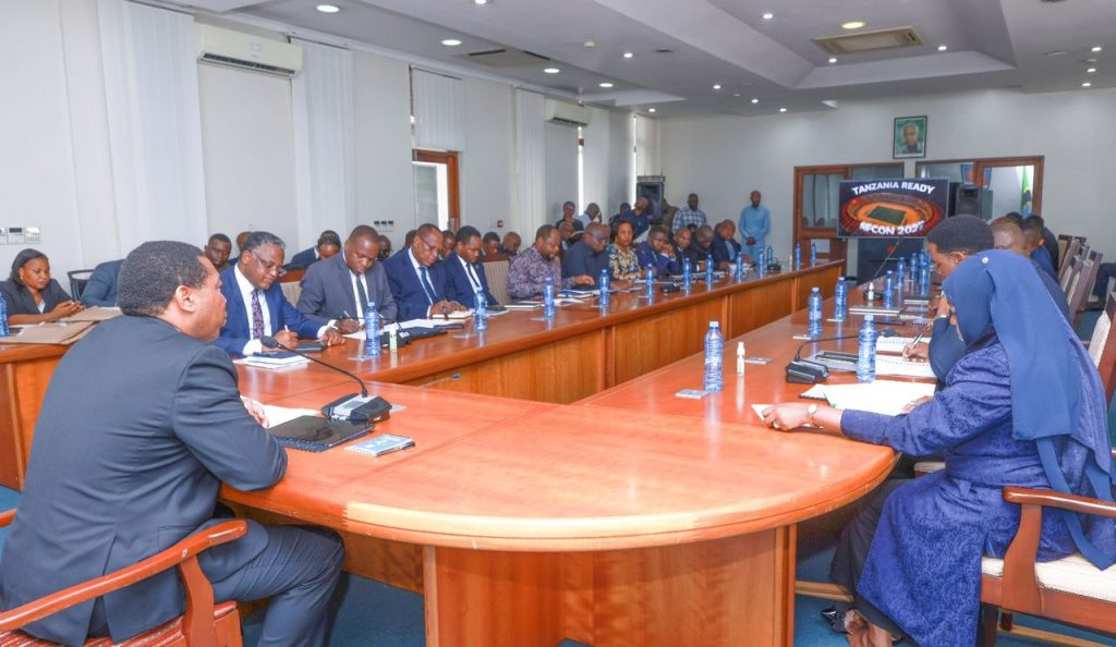 Prime Minister Dr. Mwigulu Chairs AFCON 2027 National Preparations ...
