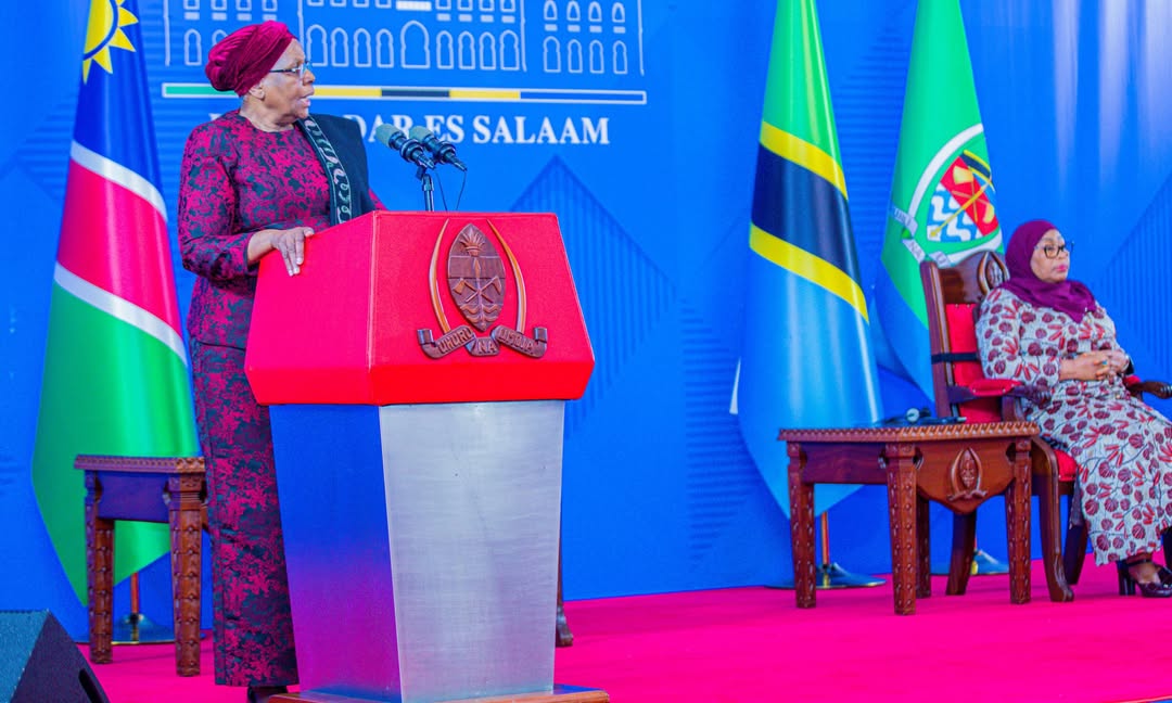 President Samia Welcomes Namibia’s President in Historic State Visit to ...