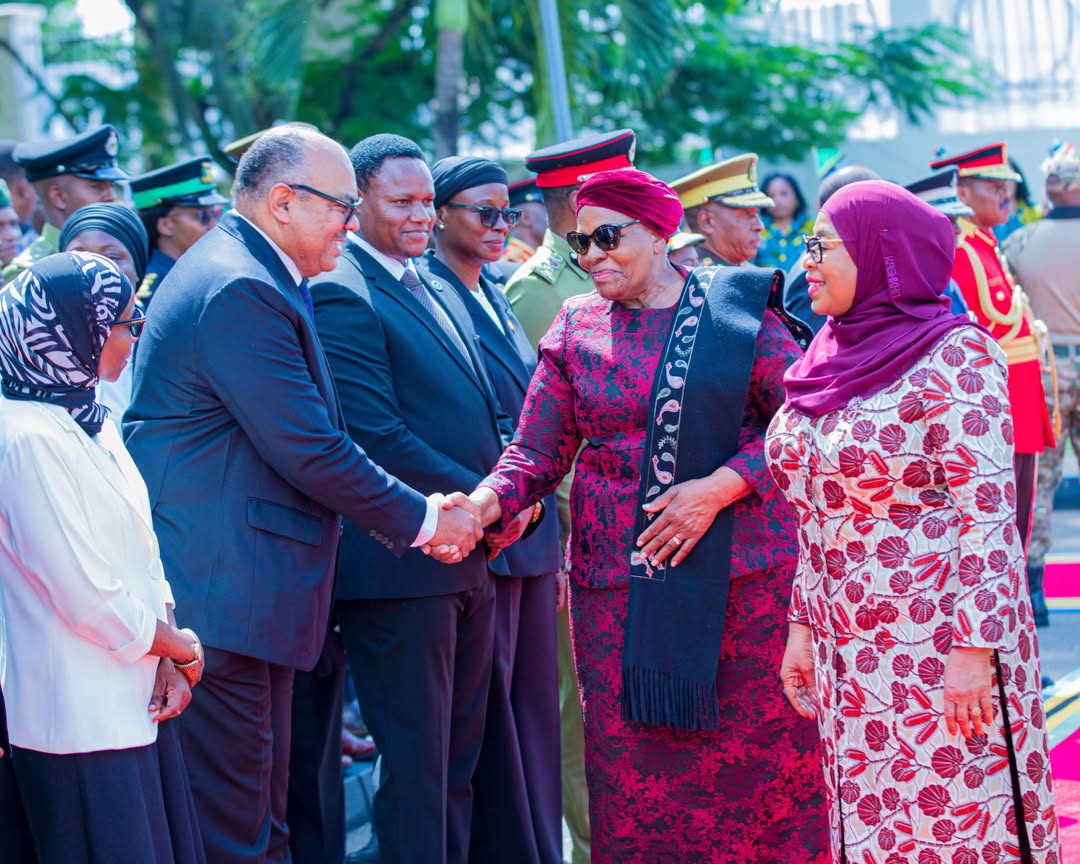 President Samia Welcomes Namibia’s President in Historic State Visit to ...